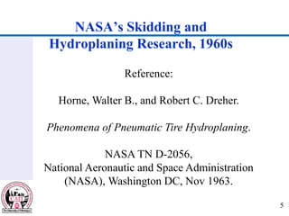 Aircraft Safety on Airfield Pavements Considering Standing Water, Slush ...