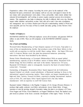 Raymond Ltd | DOCX