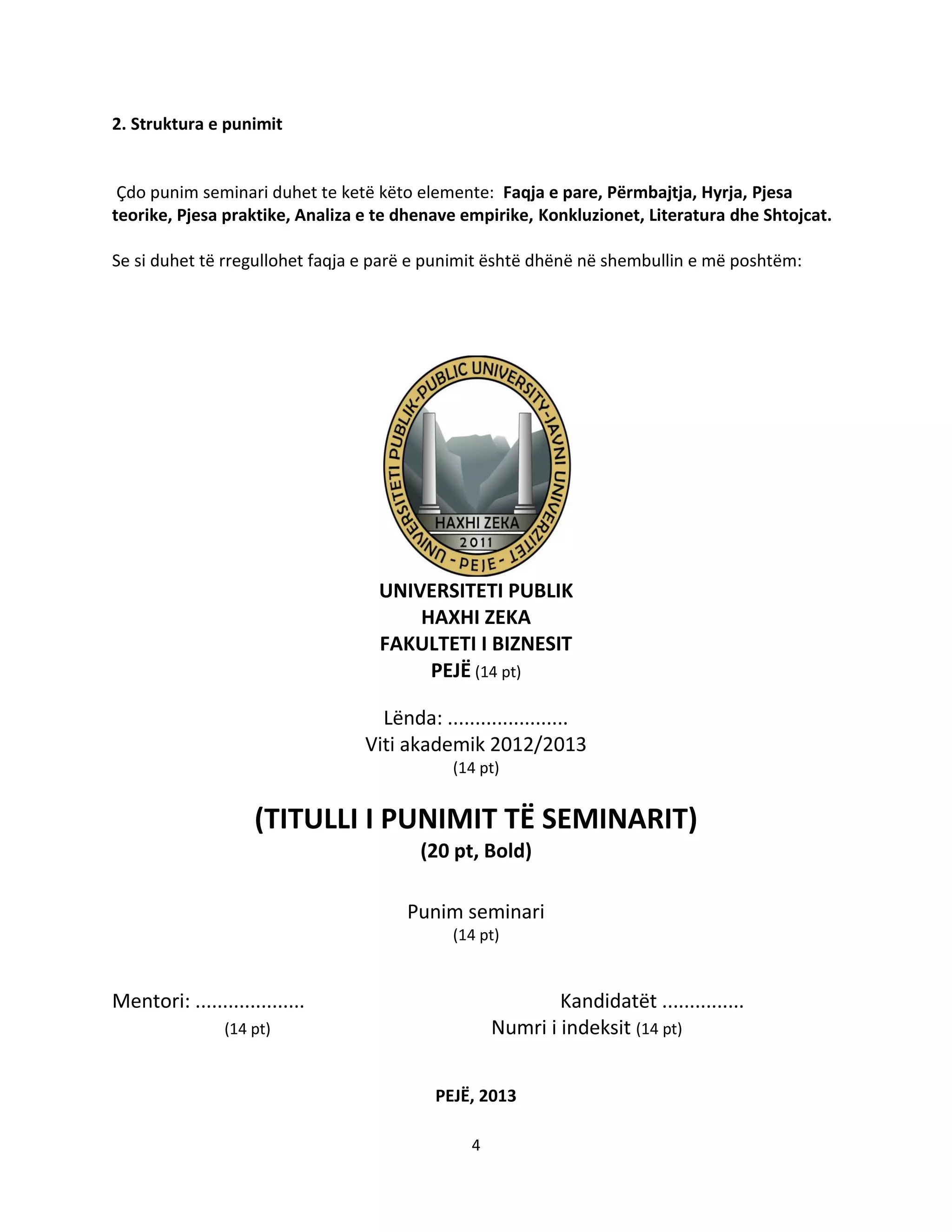 Udhezim per punime shkencore master | PDF