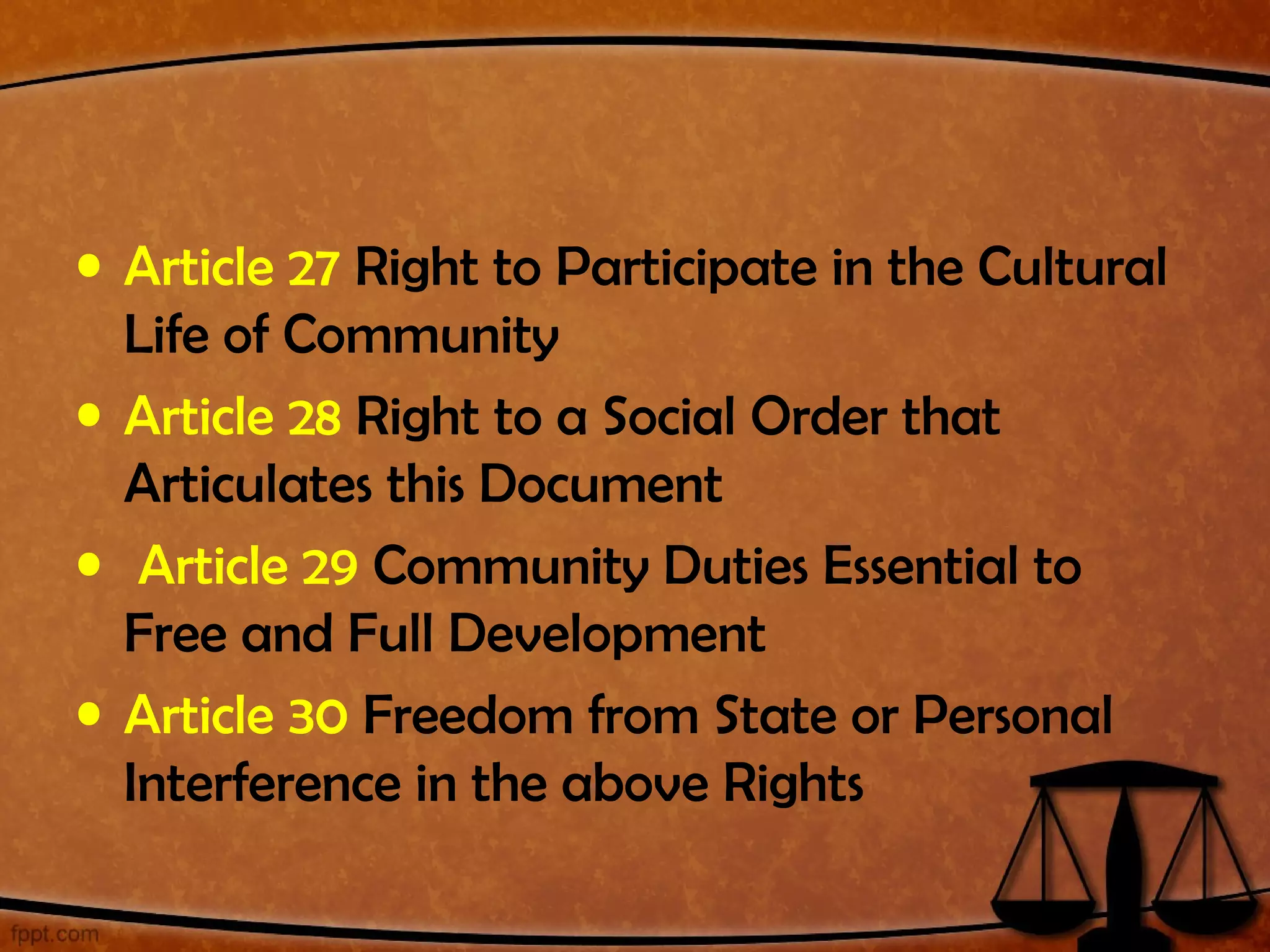 Udhr | PPT