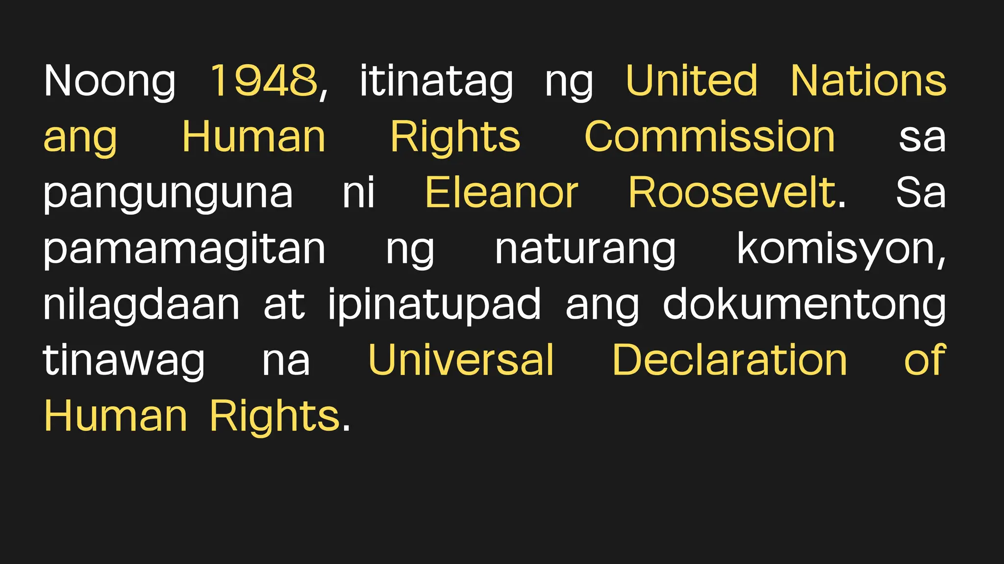 Universal Declaration of Human Rights - PPT | PDF