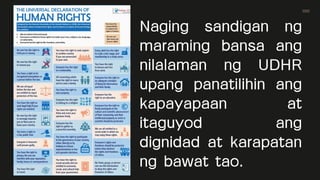 Universal Declaration of Human Rights - PPT | PDF