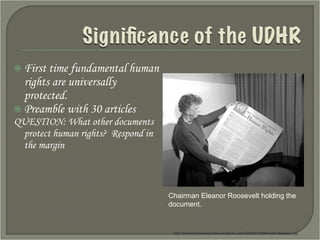 Universal Declaration of Human Rights | PPT