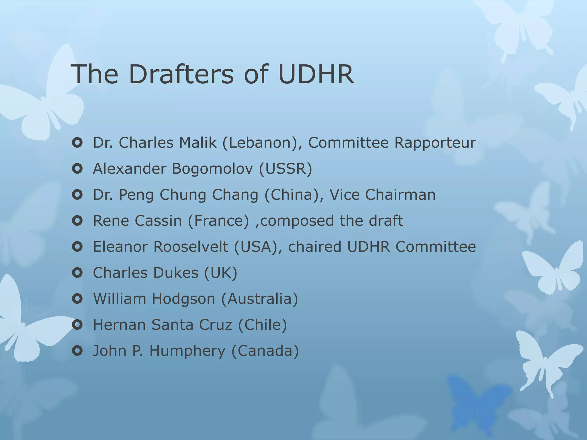 Udhr and indian constitution | PPTX