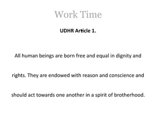 UDHR lesson1 | PPT