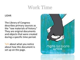 UDHR lesson1 | PPTX