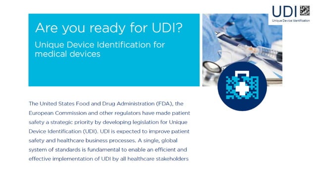 UDI in Medical Devices | PDF