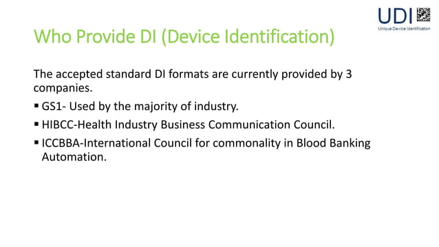 UDI in Medical Devices | PDF