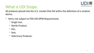 UDI in Medical Devices | PDF