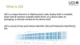 UDI in Medical Devices | PPT
