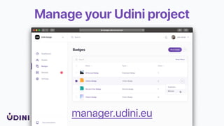 Udini - Smart Access Experiences | PPT | Free Download