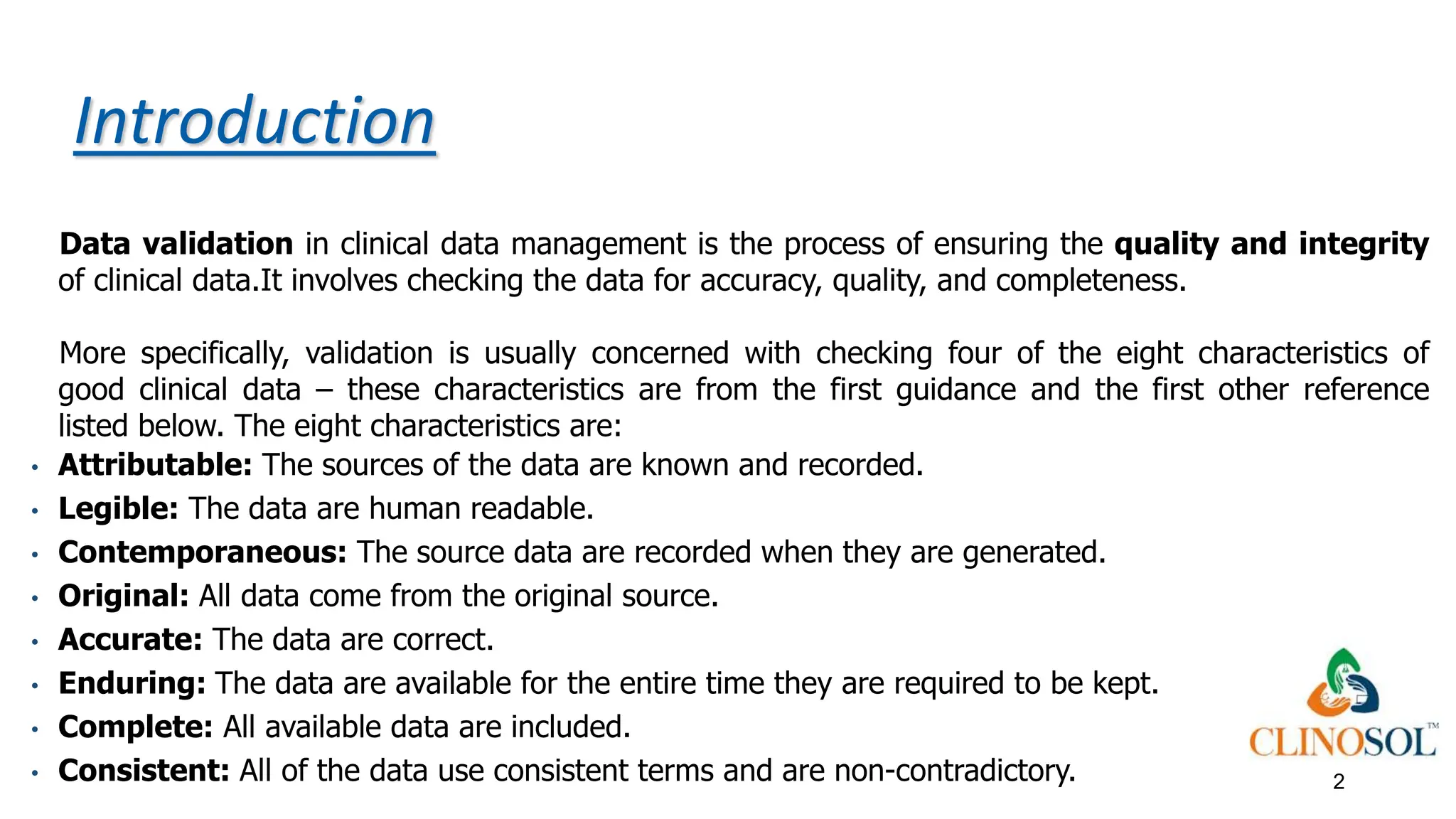 Data Validation in Clinical Data Management | PPTX