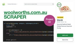 Web Scraping Projects | PDF