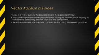 Force vectors | PPT