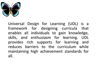 Udl | PPT | Free Download