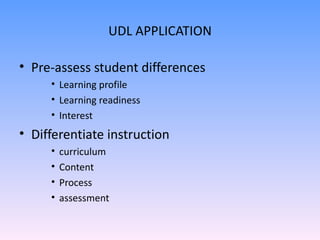Udl 1 | PPT