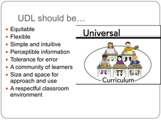 Universal Design Instruction | PPTX