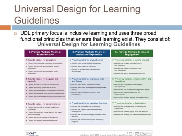 Universal Design: Application for Diversity and Inclusion | PPT