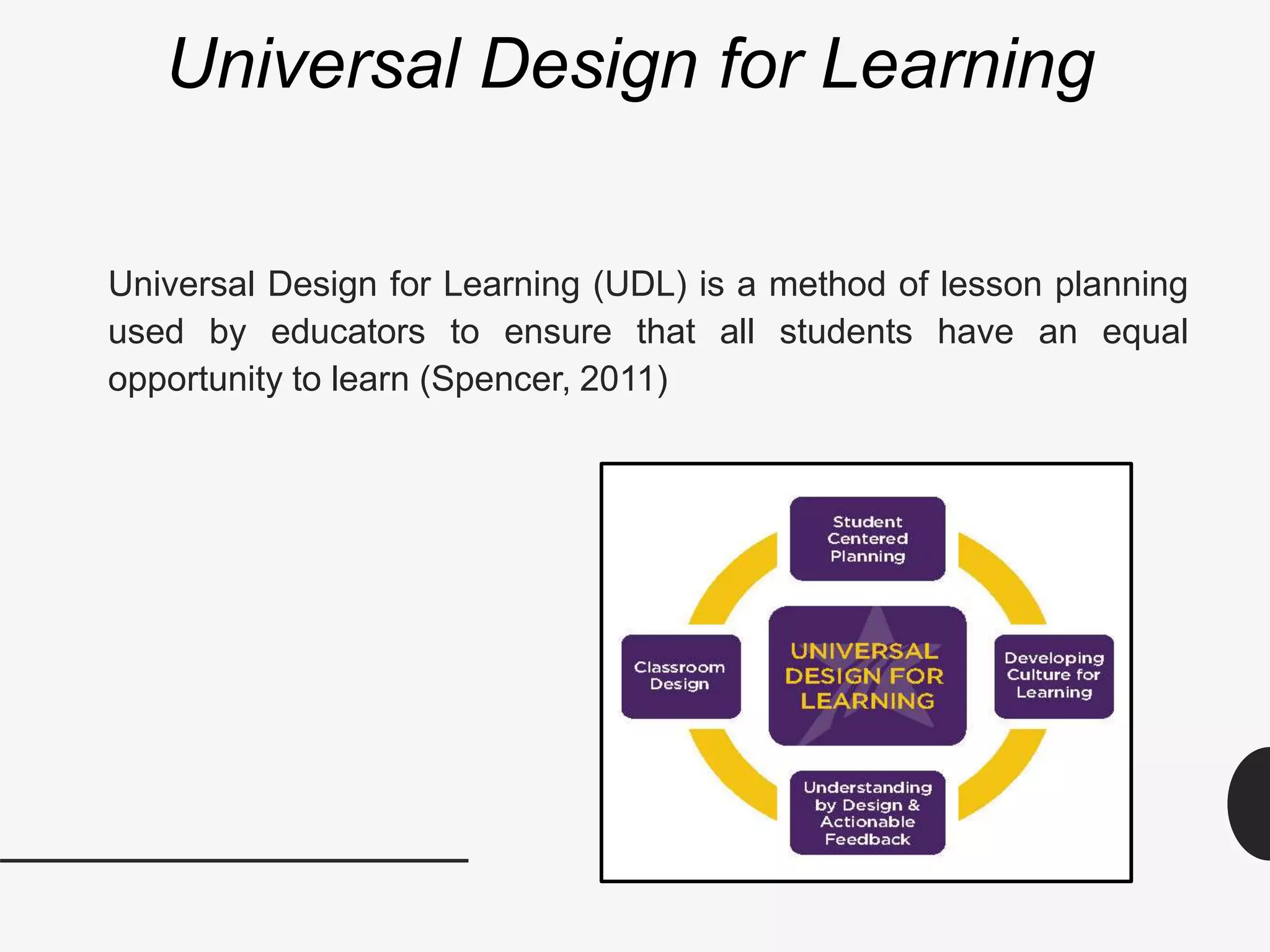 Udl & differentiation 673 2 8 16 | PPTX | Special Education | Education