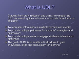 UDL In Practice | PPT | Special Education | Education