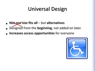 Universal Design for Learning Intro | PPTX