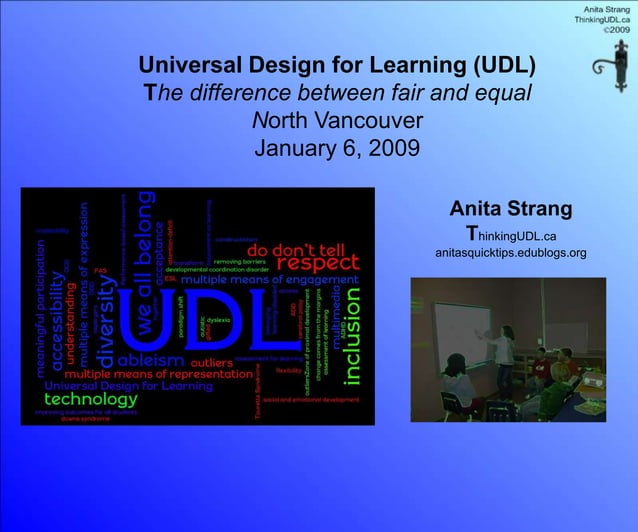 UDL Presentation Slides | PPT