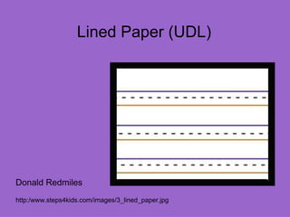 Udl and at presentation | PPT