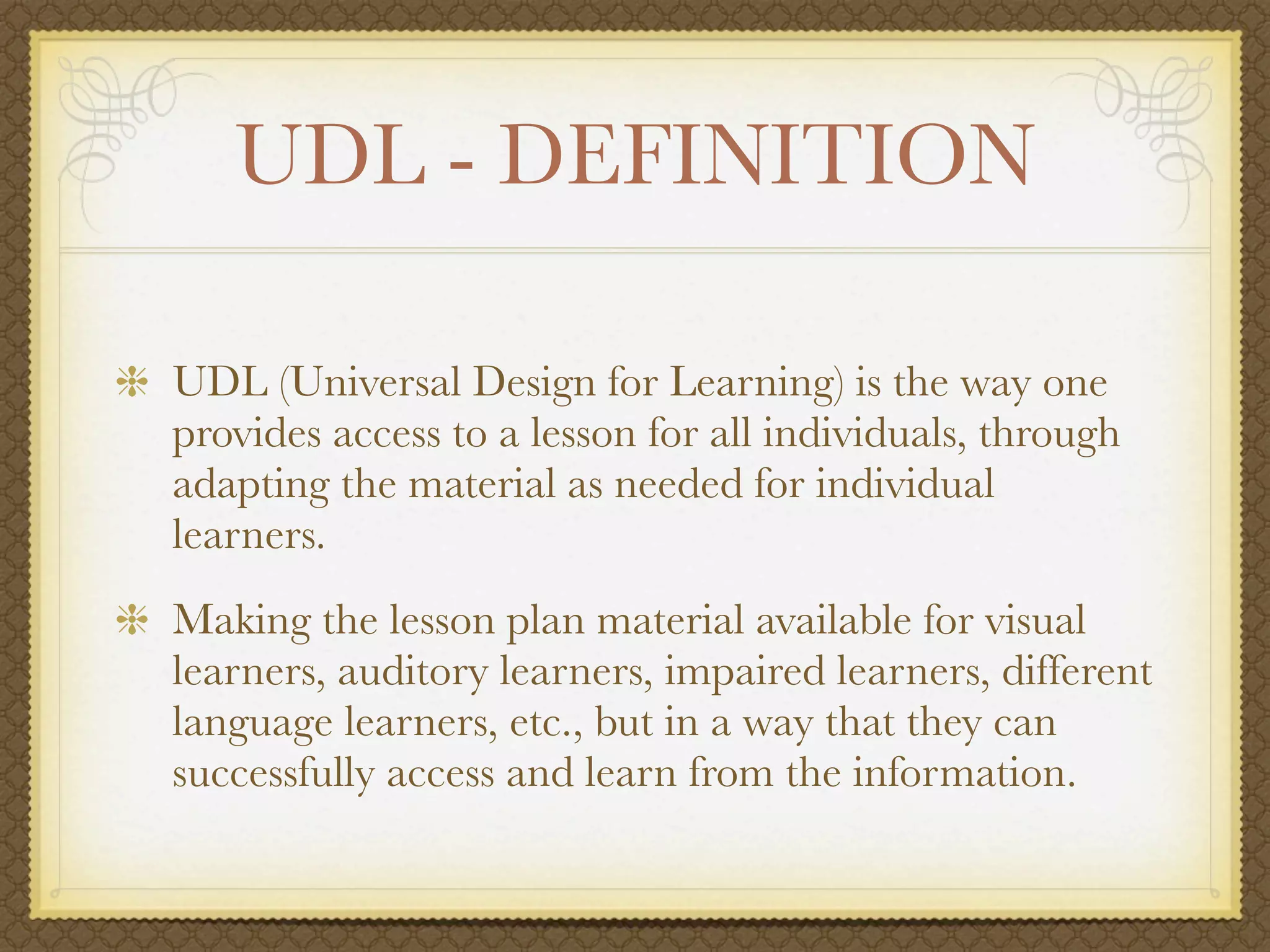 UDL and Assistive Technology | KEY