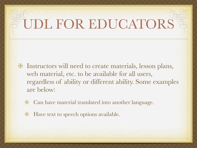 UDL and Assistive Technology | KEY | Computer Peripherals | Computing