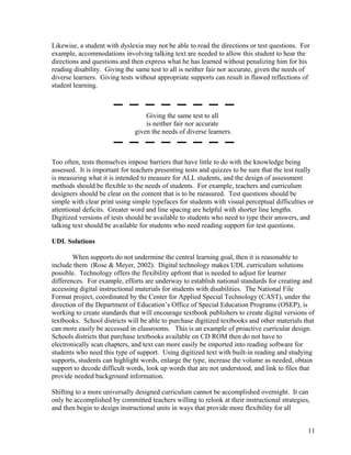 Udl handbook draft 9 04 | PDF