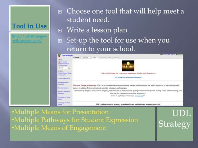 Udl In Your Classroom | PPT