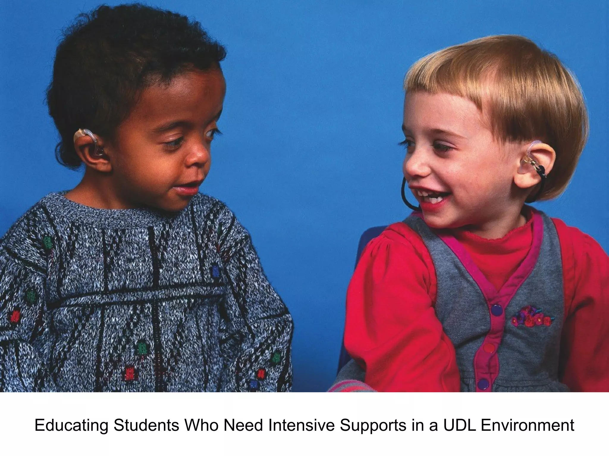 UDL Presentation at OCALI 2012 | PPT