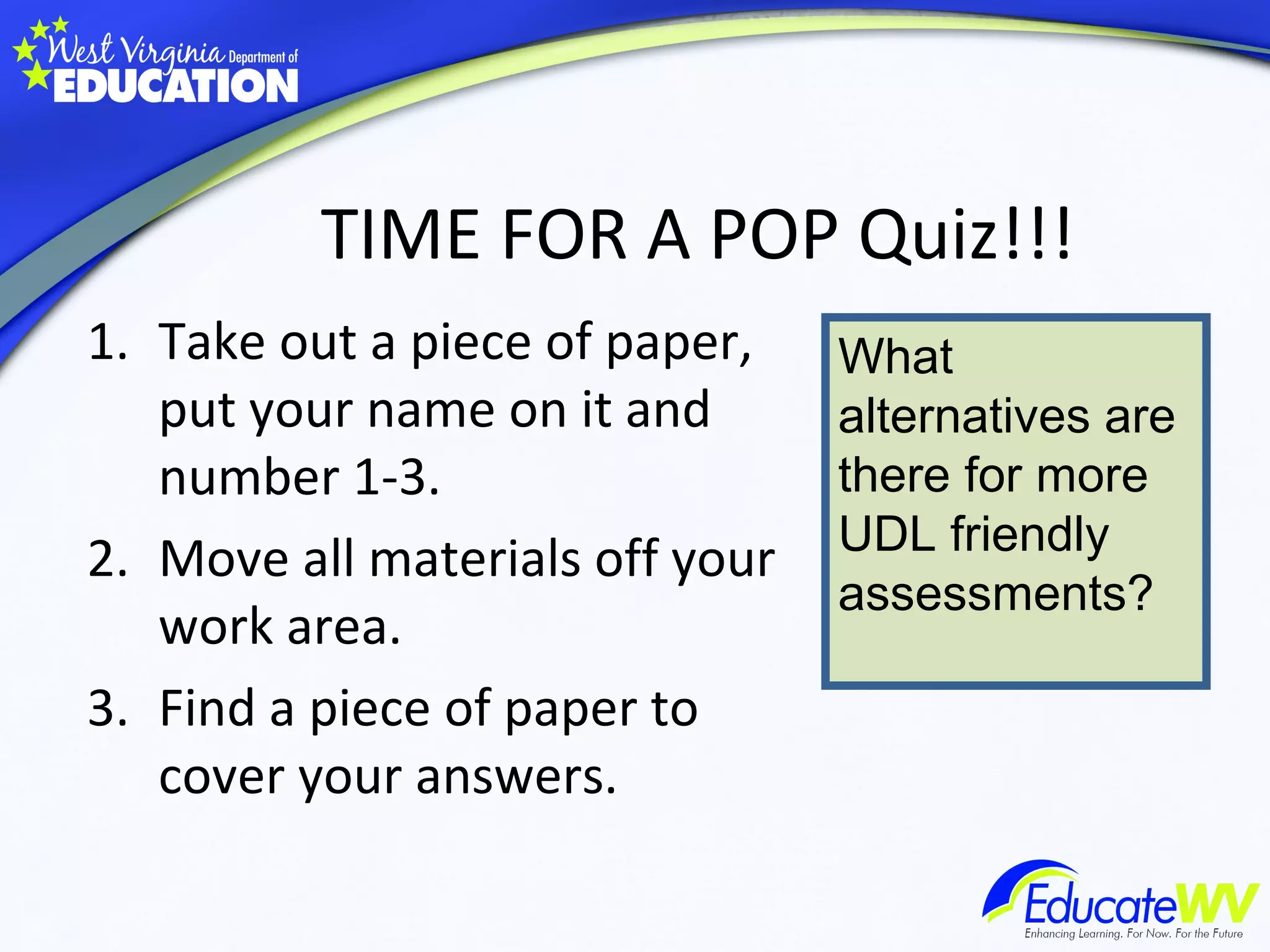 Udl overview presentation | PPT
