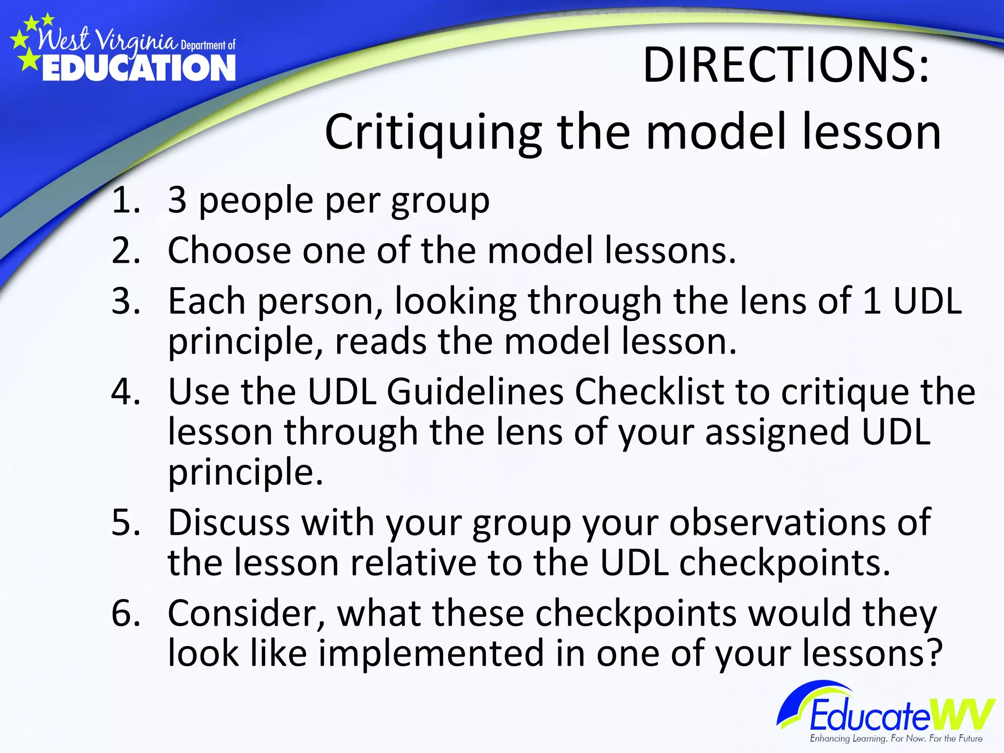 Udl overview presentation | PPT