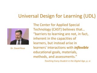 Udl overview presentation | PPTX