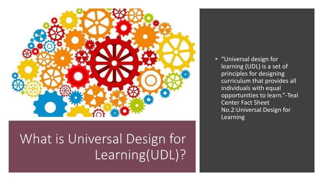 My UDL classroom powerpoint | PPTX | Special Education | Education