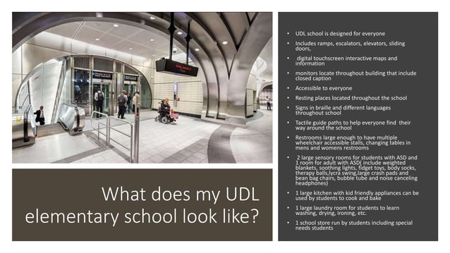 My UDL classroom powerpoint | PPTX | Special Education | Education
