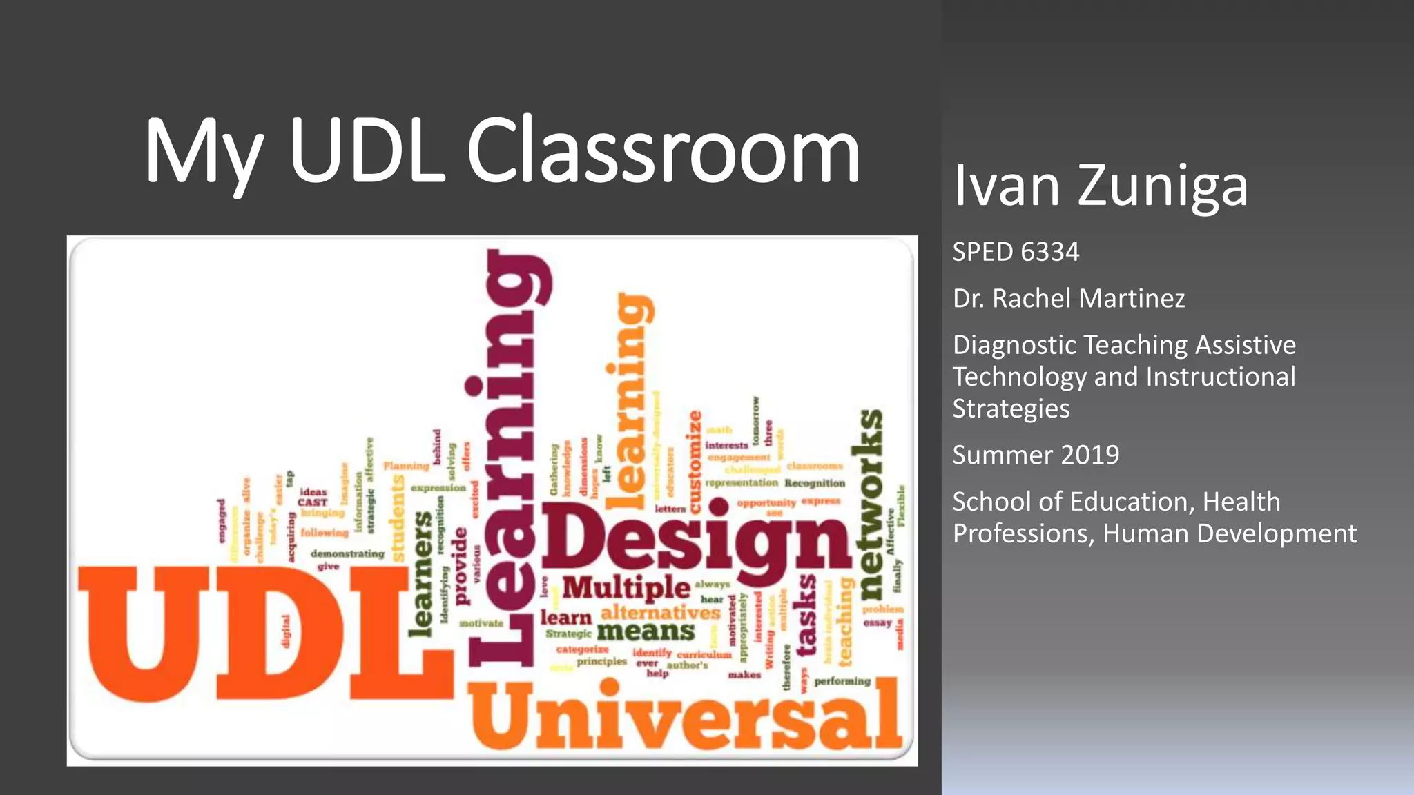 Udl powerpoint | PPTX