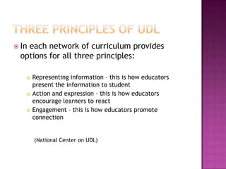 Universal Design for Learning | PPTX