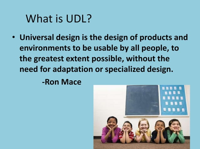 UDL Presentation | PPT