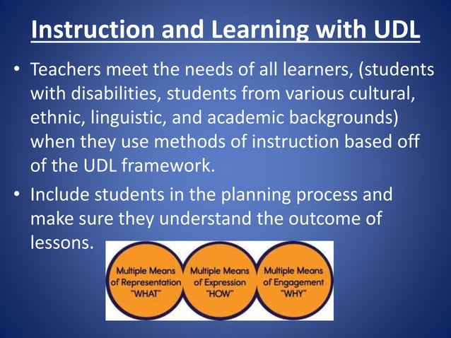 UDL Presentation | PPTX