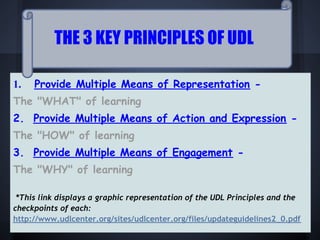 Udl presentation (1) | PDF | Internet | Computing