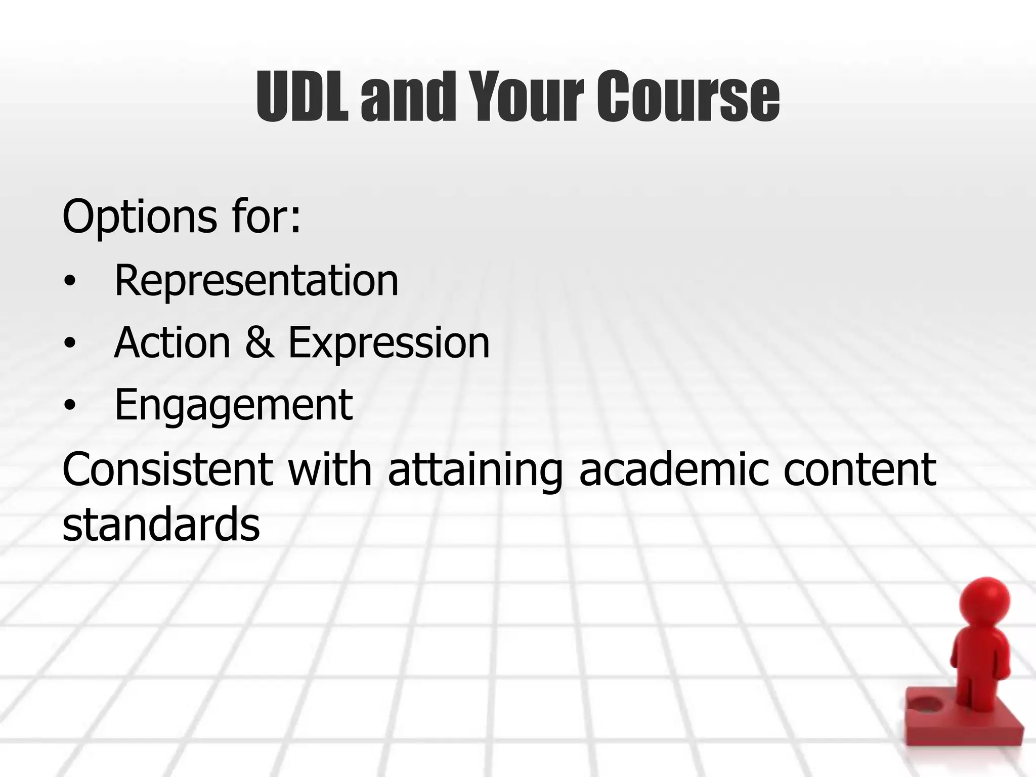 Universal Design for Learning (UDL) overview | PPTX