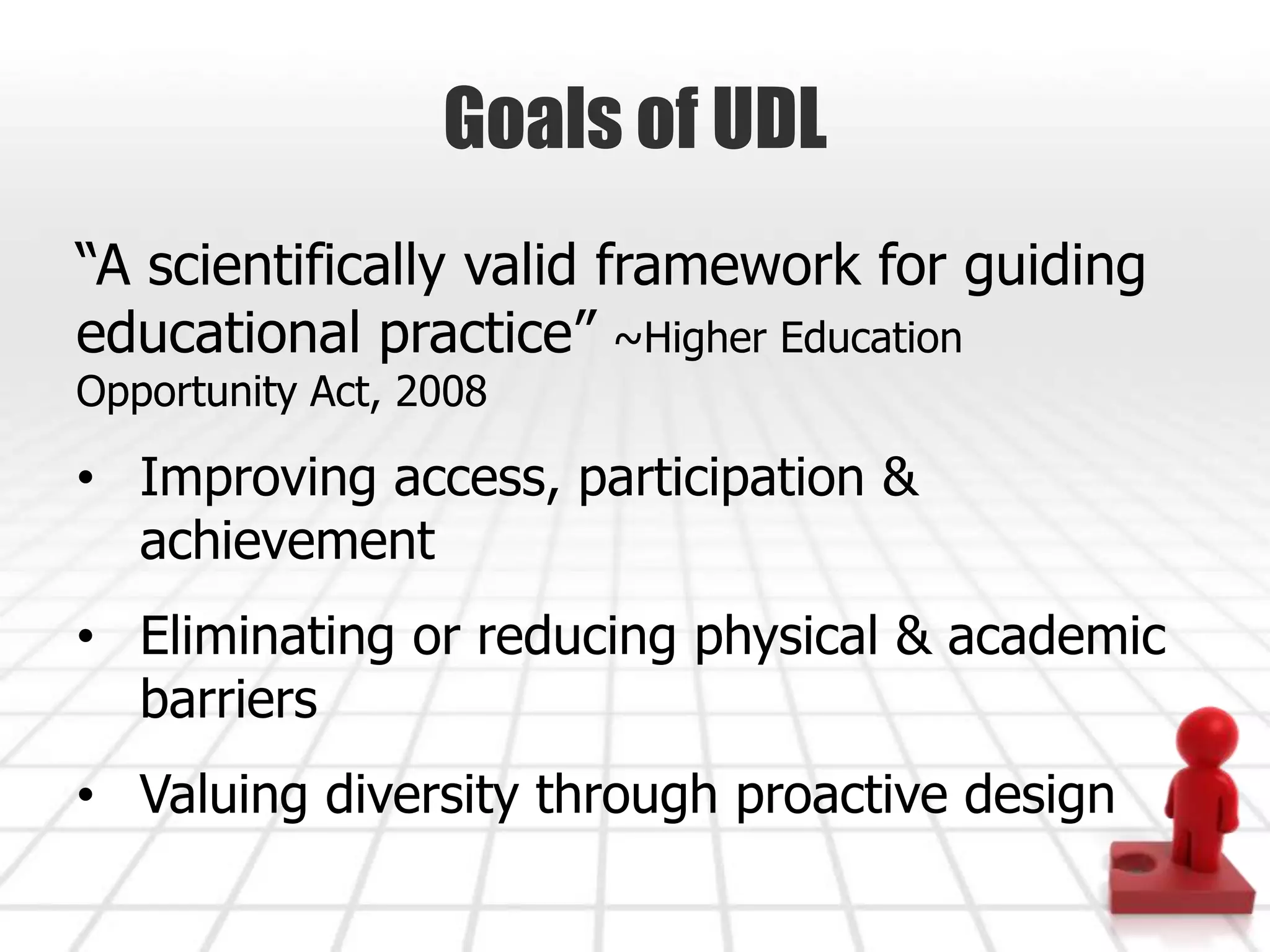 Universal Design for Learning (UDL) overview | PPTX
