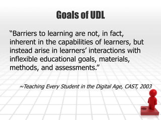 Universal Design for Learning (UDL) overview | PPTX