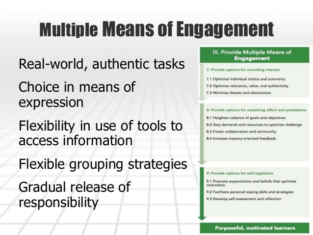 Universal Design for Learning (UDL) overview