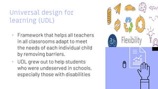 UDL principles and implementation strategies -NIEPMD.pptx