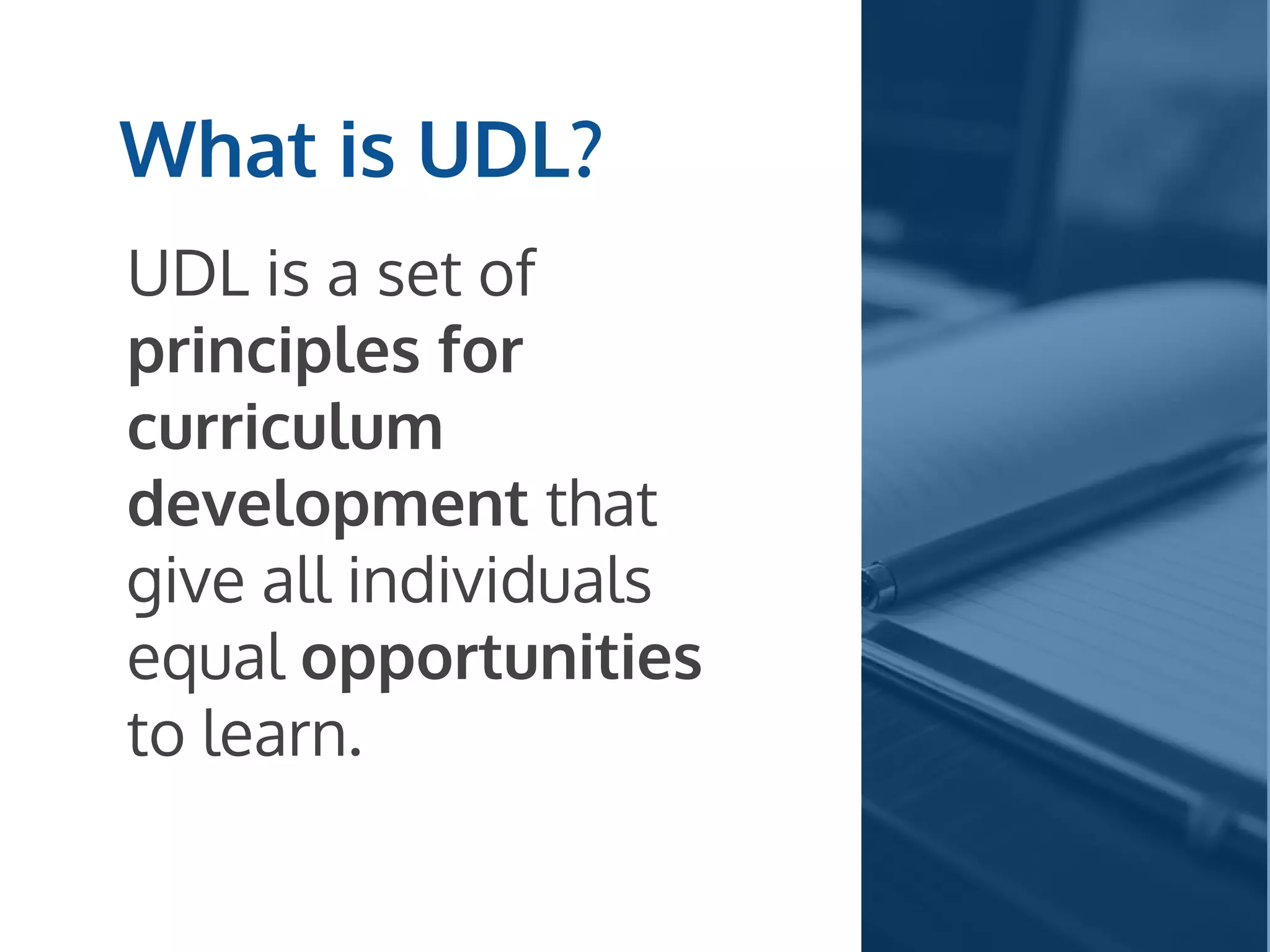 UDL Series: Strategies for Presenting Content | PPT