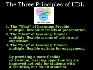 Universal Design for Learning Presentation | PPTX