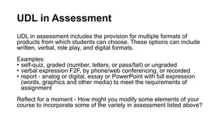 Universal Design for Learning and Making Digital Content Accessible to ...